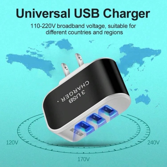 Other | 3 Port Usb Charger Head | Poshmark
